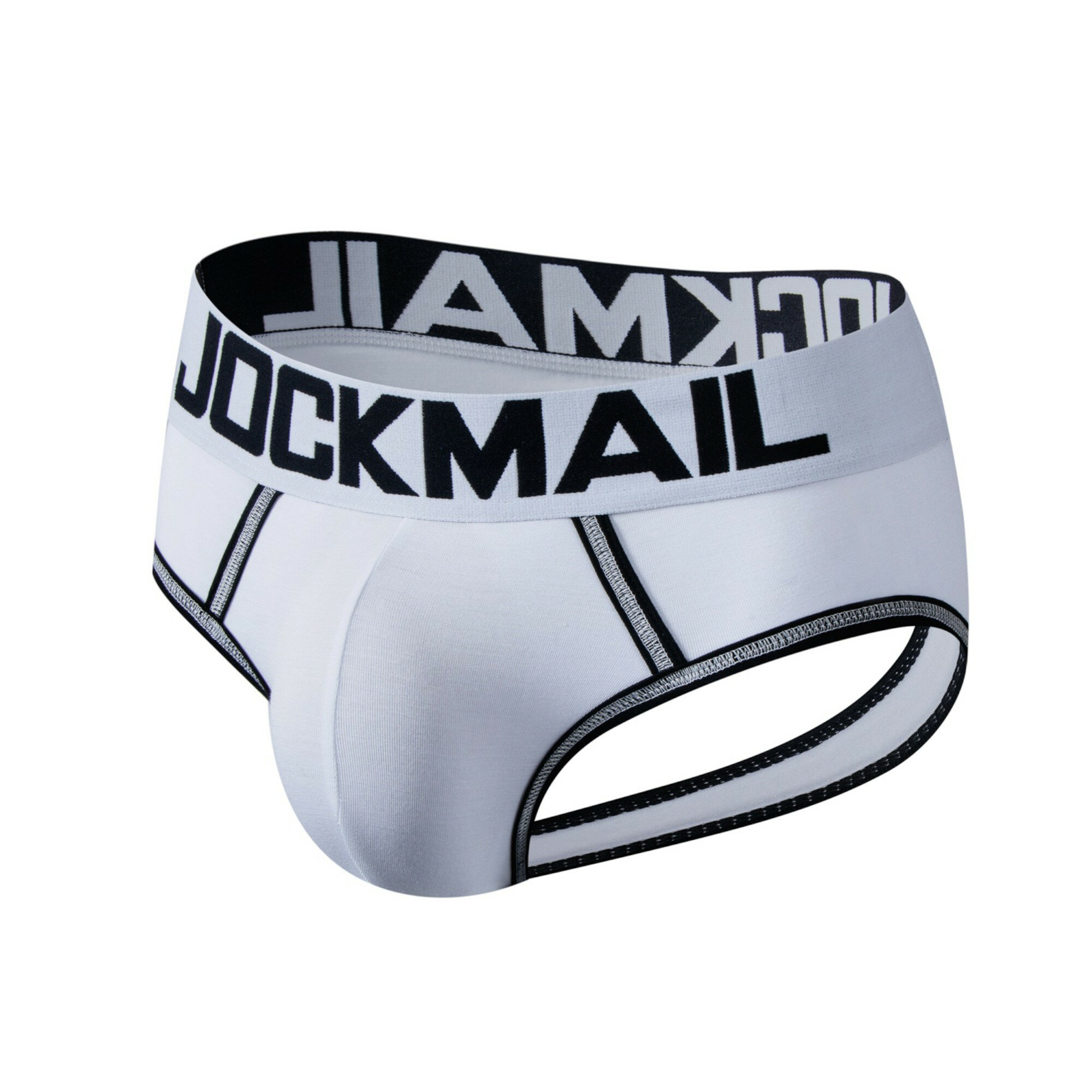 Мужские трусы джоки белые JOCKMAIL JM4044-1 XL (50)