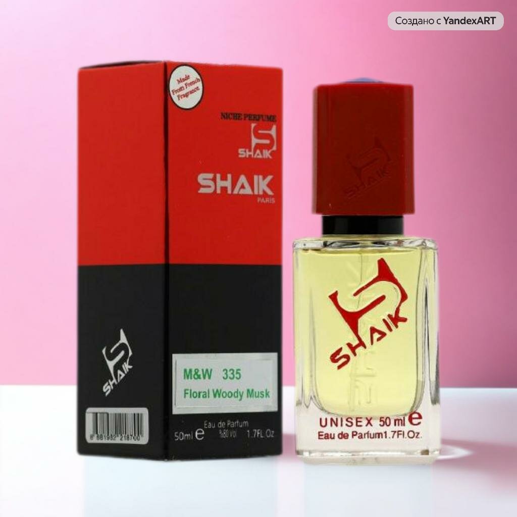 Парфюмерная вода Shaik Unisex 335 , цветочно-древесный аромат, 50 мл