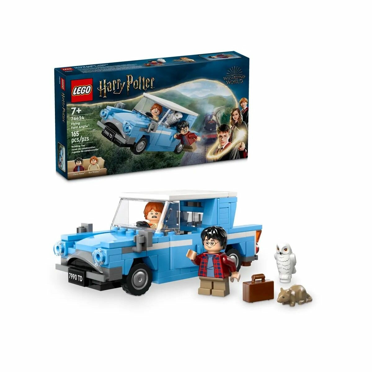 76424 Пластиковый Конструктор LEGO Harry Potter 76424 Flying Ford Anglia Летающий Форд Англия