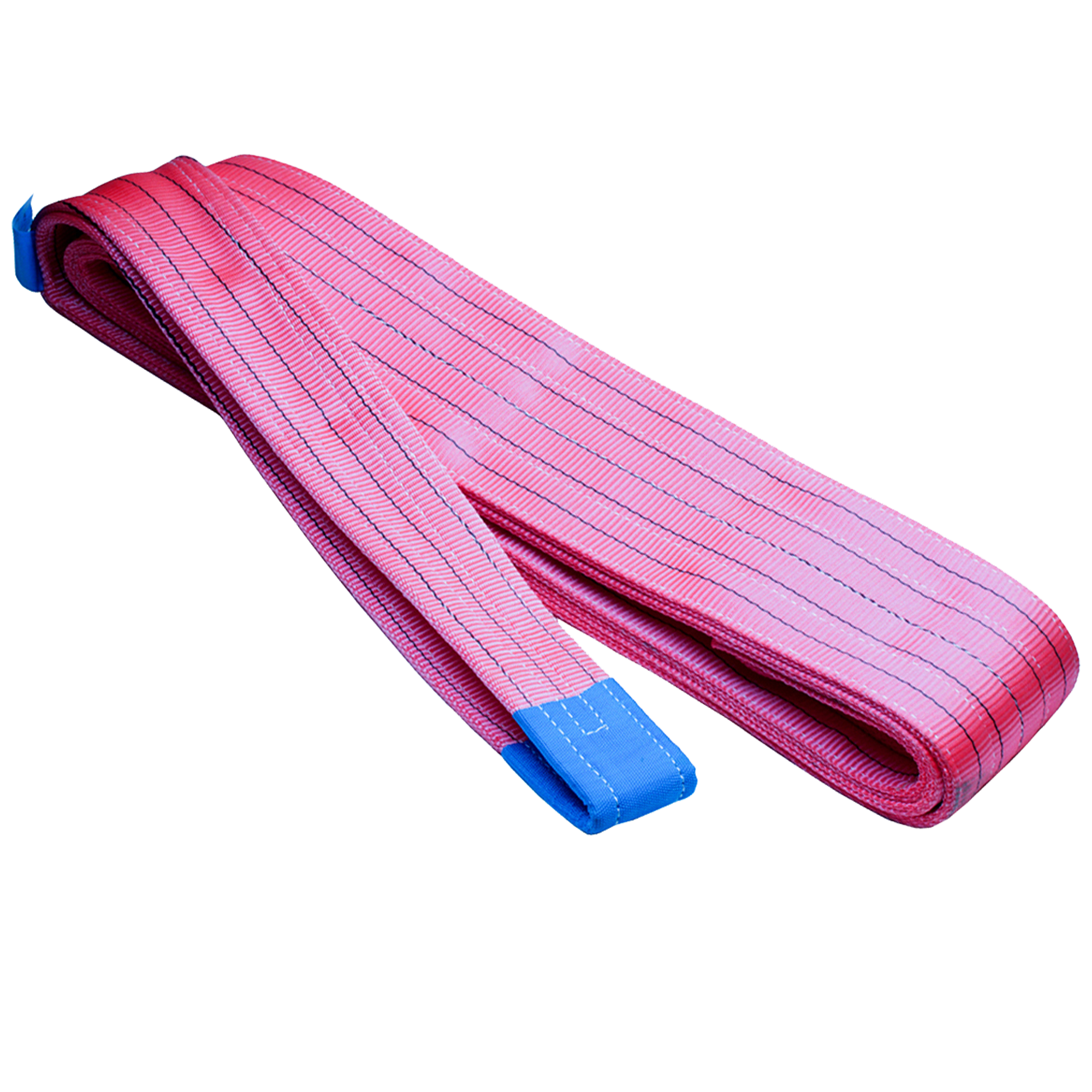 Строп текстильный двухпетлевой, 5 тонн, 5 м, цвет красный