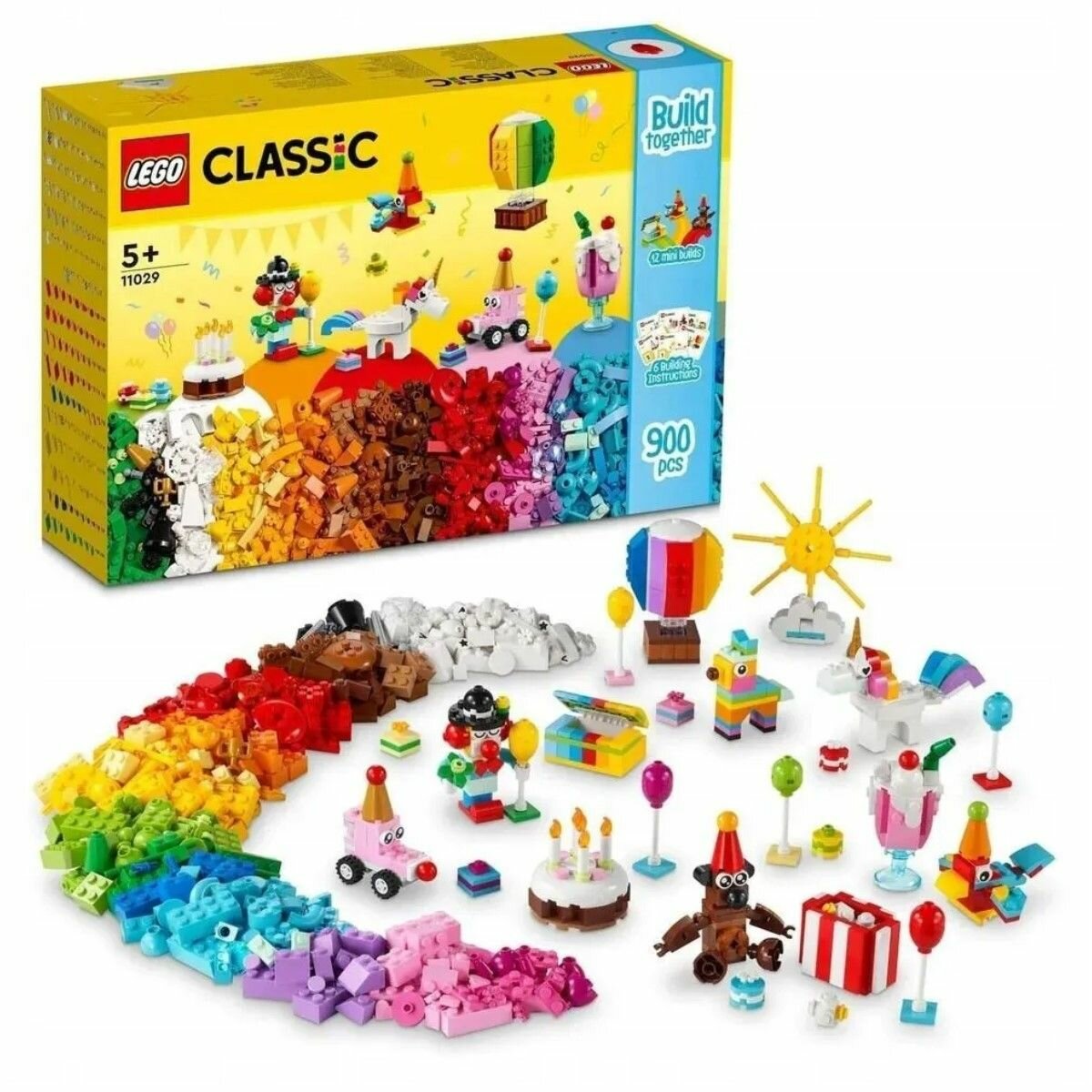 11029 Пластиковый Конструктор LEGO Classic 11029 Creative Party Box Творческая коробка для вечеринок