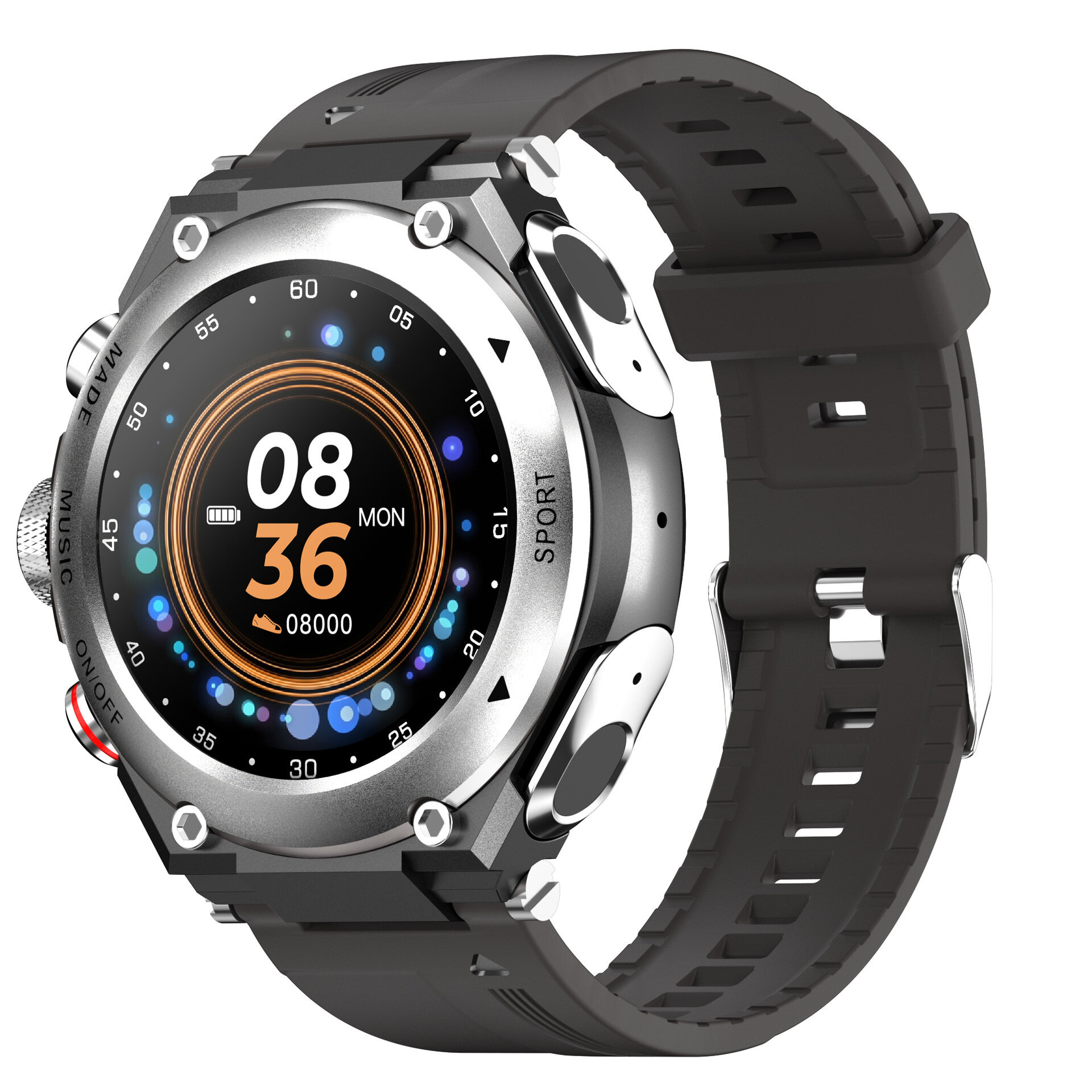 Спортивные смарт-часы с мониторингом кислорода в крови T92 Smartwatch