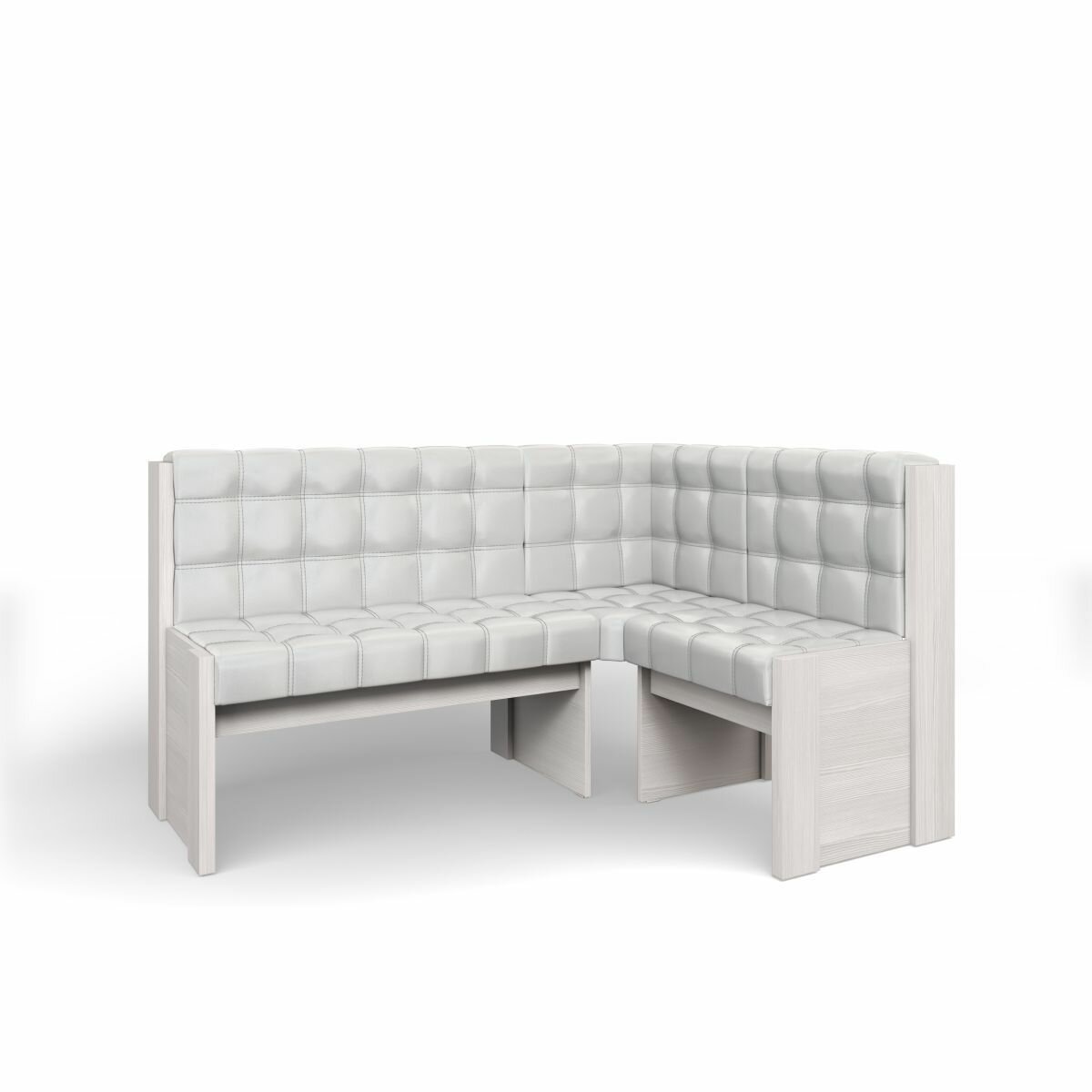 Скамья угловая Брайтон Бодего/Борнео Милк