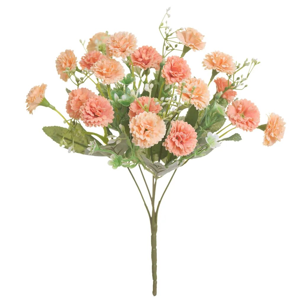 Искусственные сиреневые гвоздики Carnation Bouquet 3
