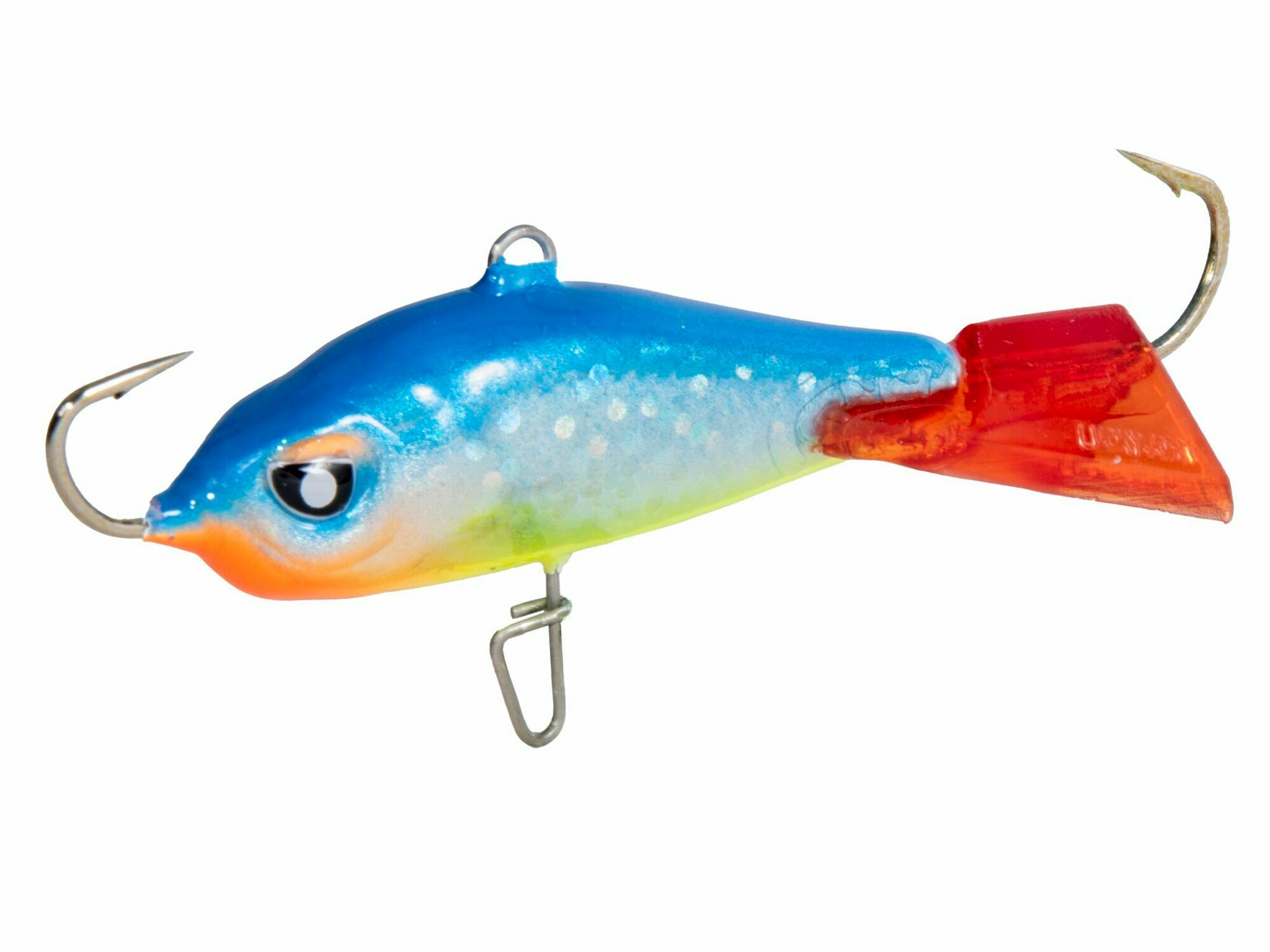 Балансир Lucky John Baltic 5 расцветка 65HRT, размер 5 см, вес 22 г / Балансир для зимней рыбалки на щуку, судака, окуня