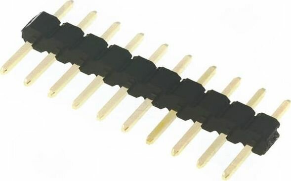 Разъем CONNFLY DS1025-01-1*10P8BV1-B Штыревой штыревое "папа" PIN 10 прямой 2мм THT 1x10 1шт