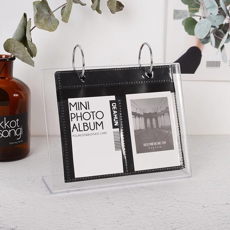 Акриловая подставка для фото Fujifilm Instax Mini, черная