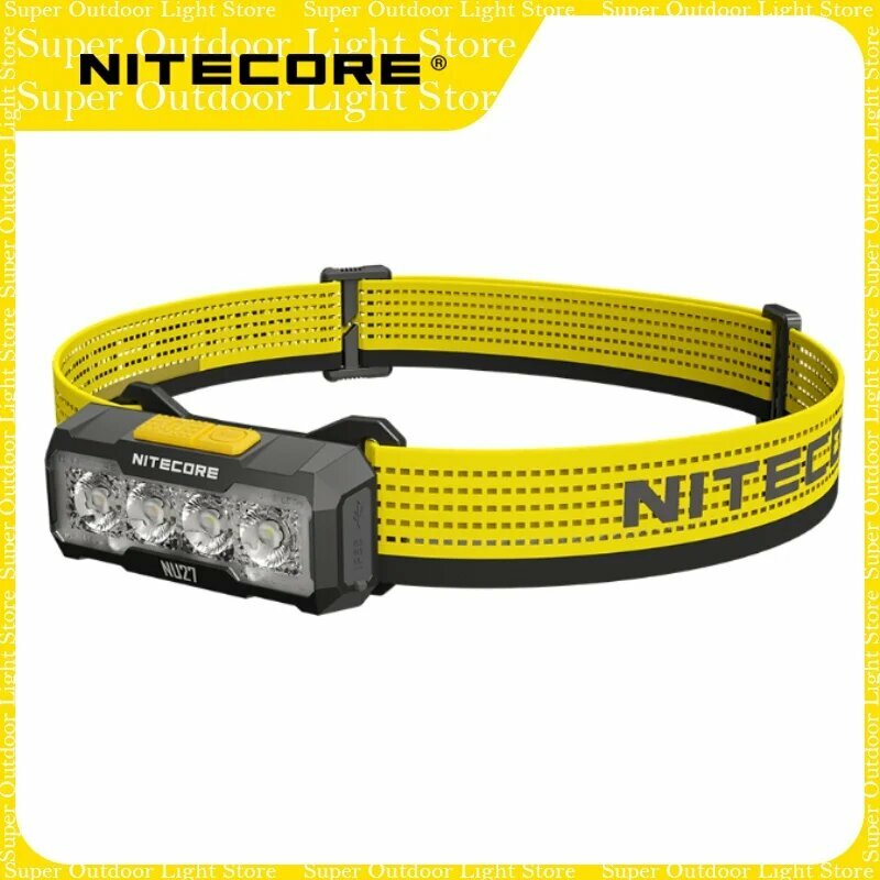 NITECORE NU27 налобный фонарь 600 люмен black