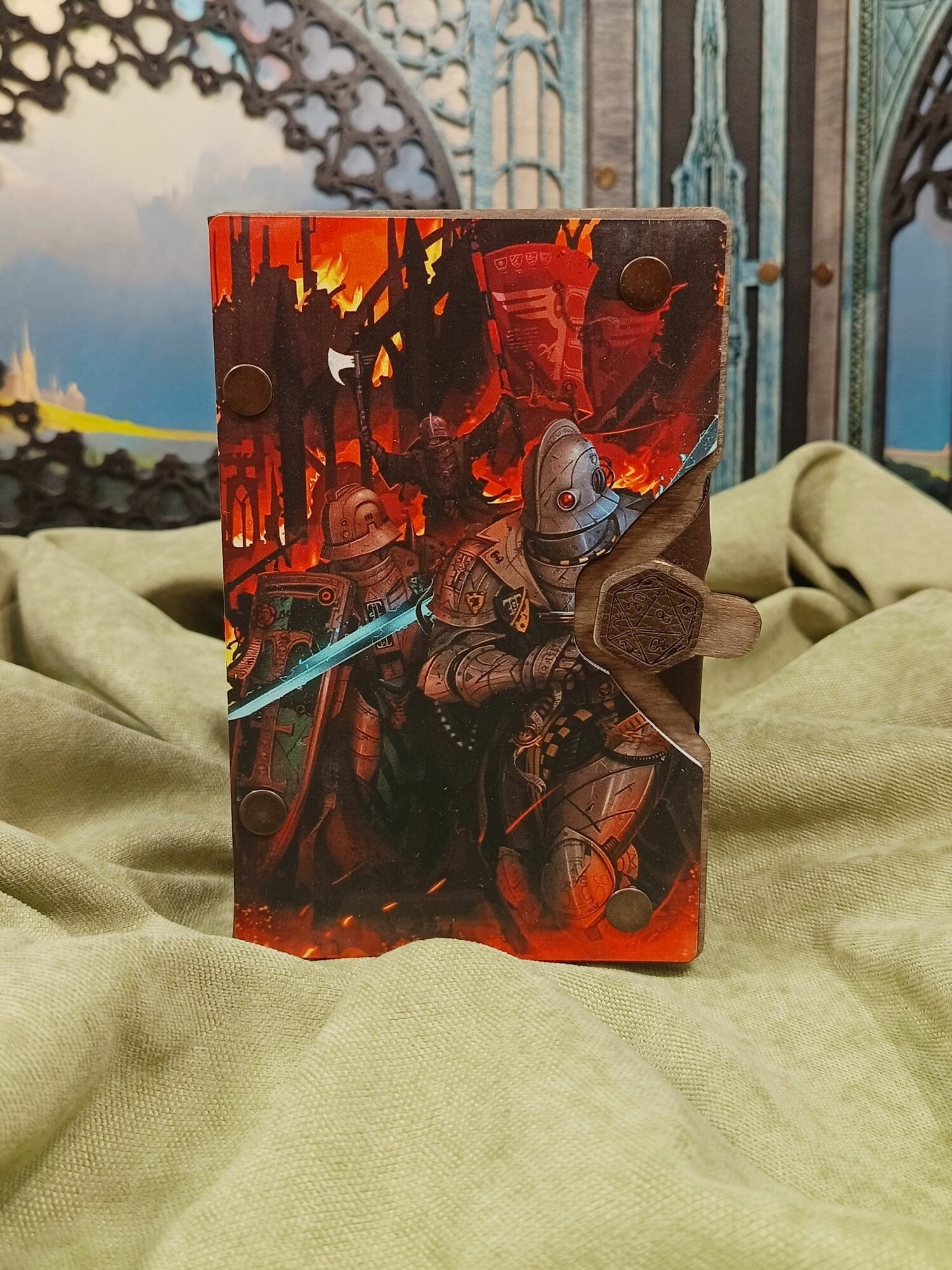 Дайскейс для кубиков вархаммер "Крестоносцы" warhammer 40000, kill team, warcry