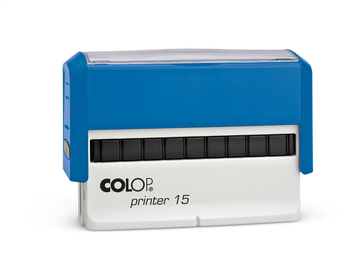 Colop Printer 15 автоматическая оснастка для штампа 10х69 мм (синяя)