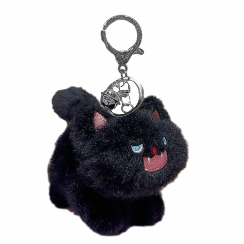 Плюшевая кукла-Подвеска Fried small pet cat-черный Кот с Хвостом