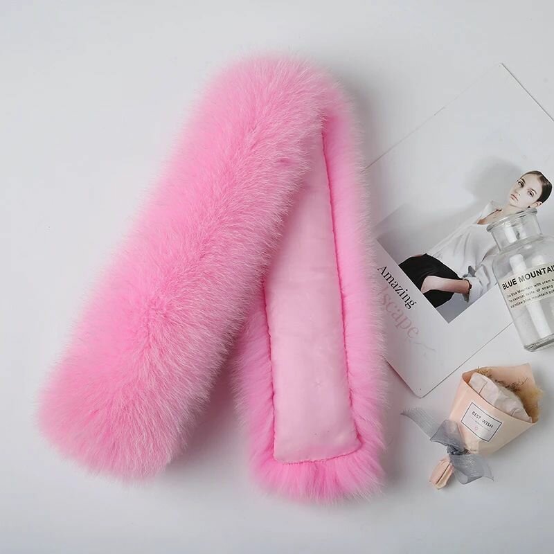 Горжетка LUCKYFUR Шарф из натурального меха лисы Женский зимний аксессуар