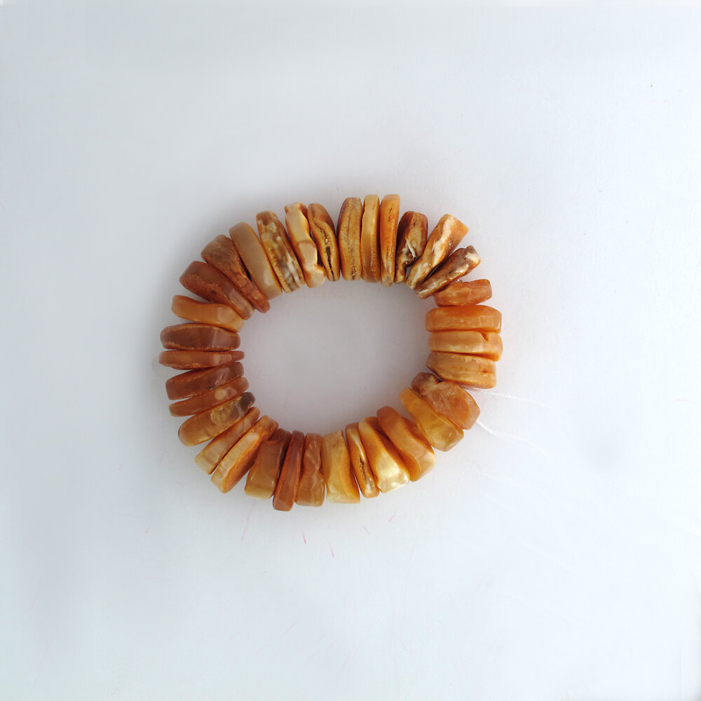 Браслет, янтарь