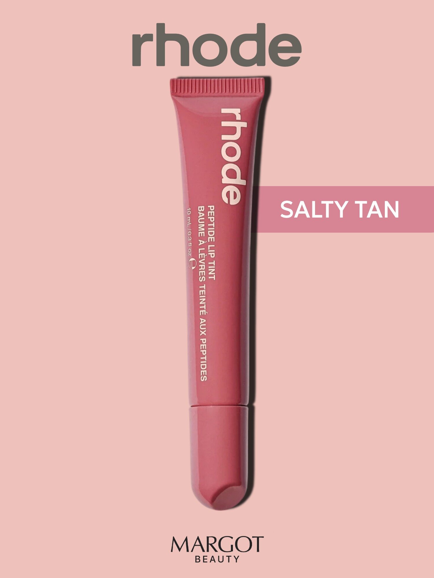 Блеск для губ RHODE SALTY TAN Peptide Lip Tint, 10 мл, оригинал