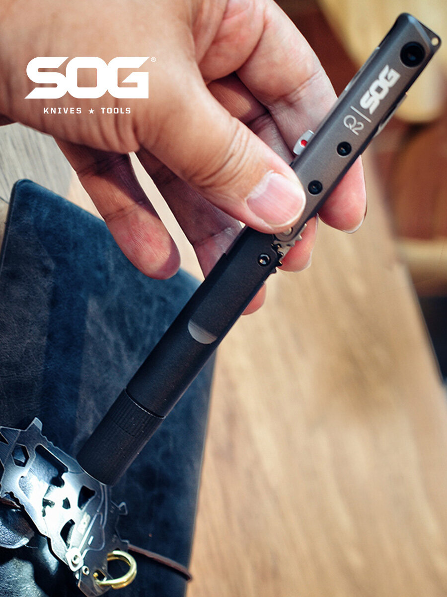 SOG Baton Q2, Многофункциональная ручка, 4 инструмента