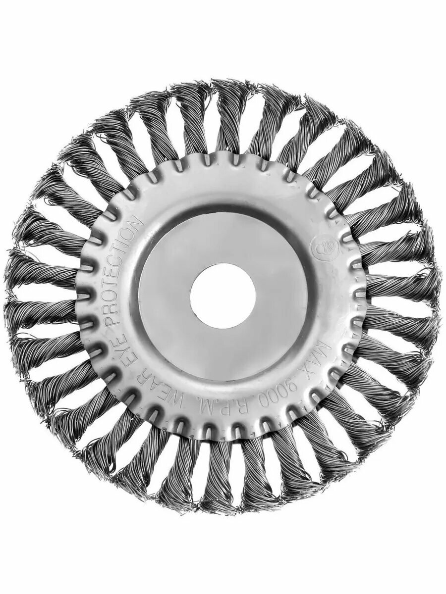 Щетка по металлу для УШМ 22х150 мм
