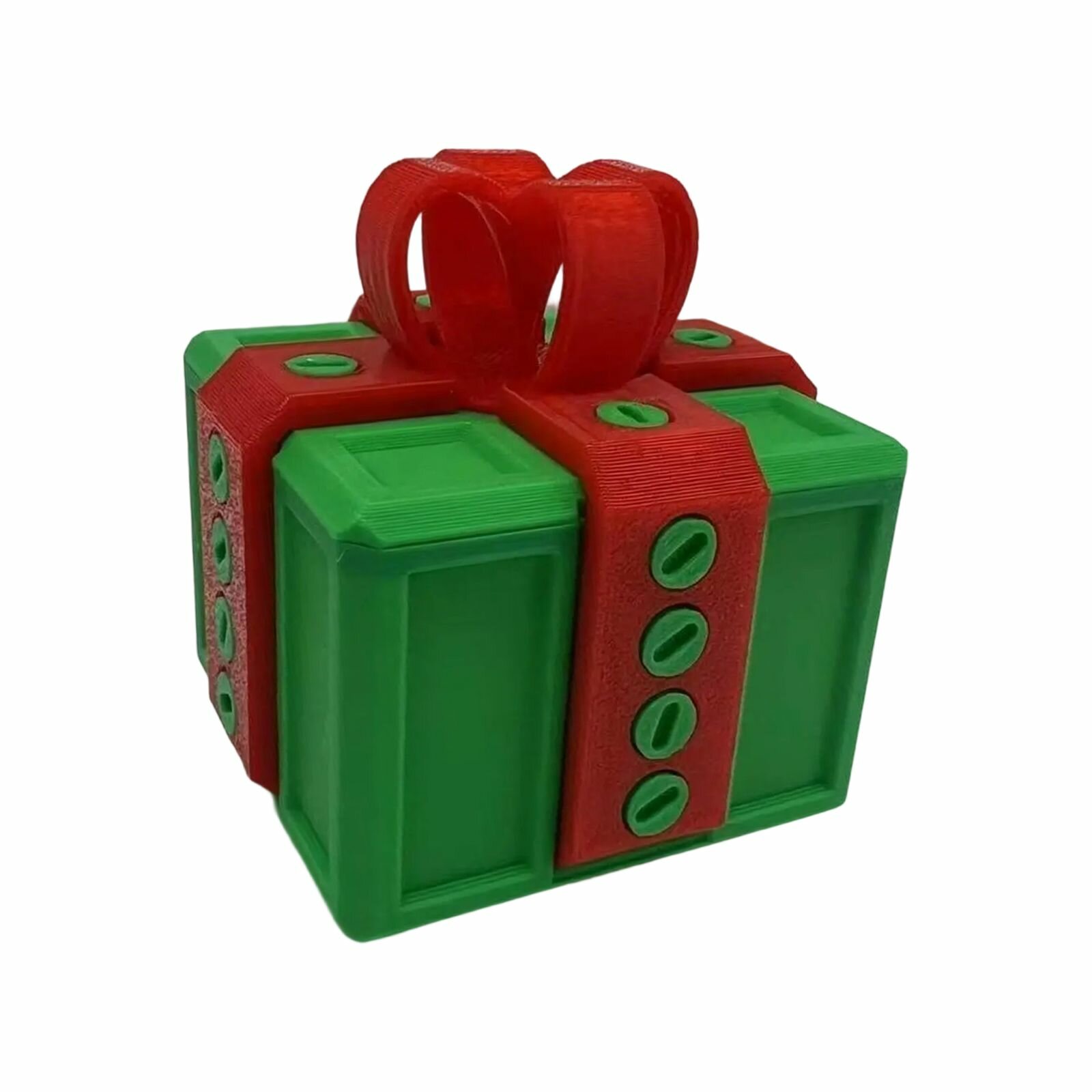 Подарочная коробка-розыгрыш, 3D-печатный пластиковый прикол с эффектной распаковкой и винтами реалистичная шутка для сюрпризов, хранения мелочей и праздничных вечеринок