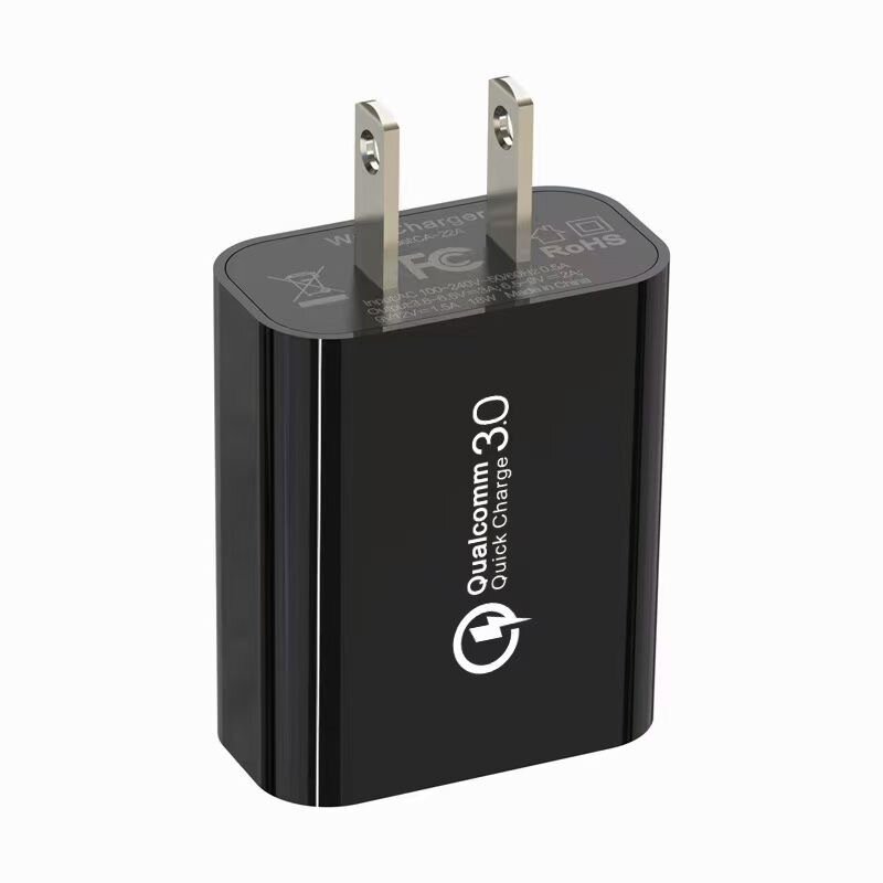 Портативное Зарядное Устройство: Быстрая Зарядка 18W с QC3.0 и Беспроводной Функцией - Компактный Блок Питания для Дома и Путешествий