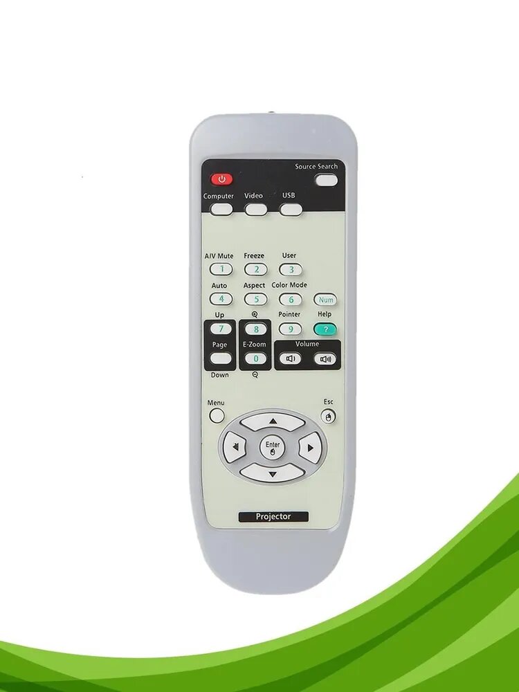 Пульт дистанционного управления для проекторов Epson, Черный