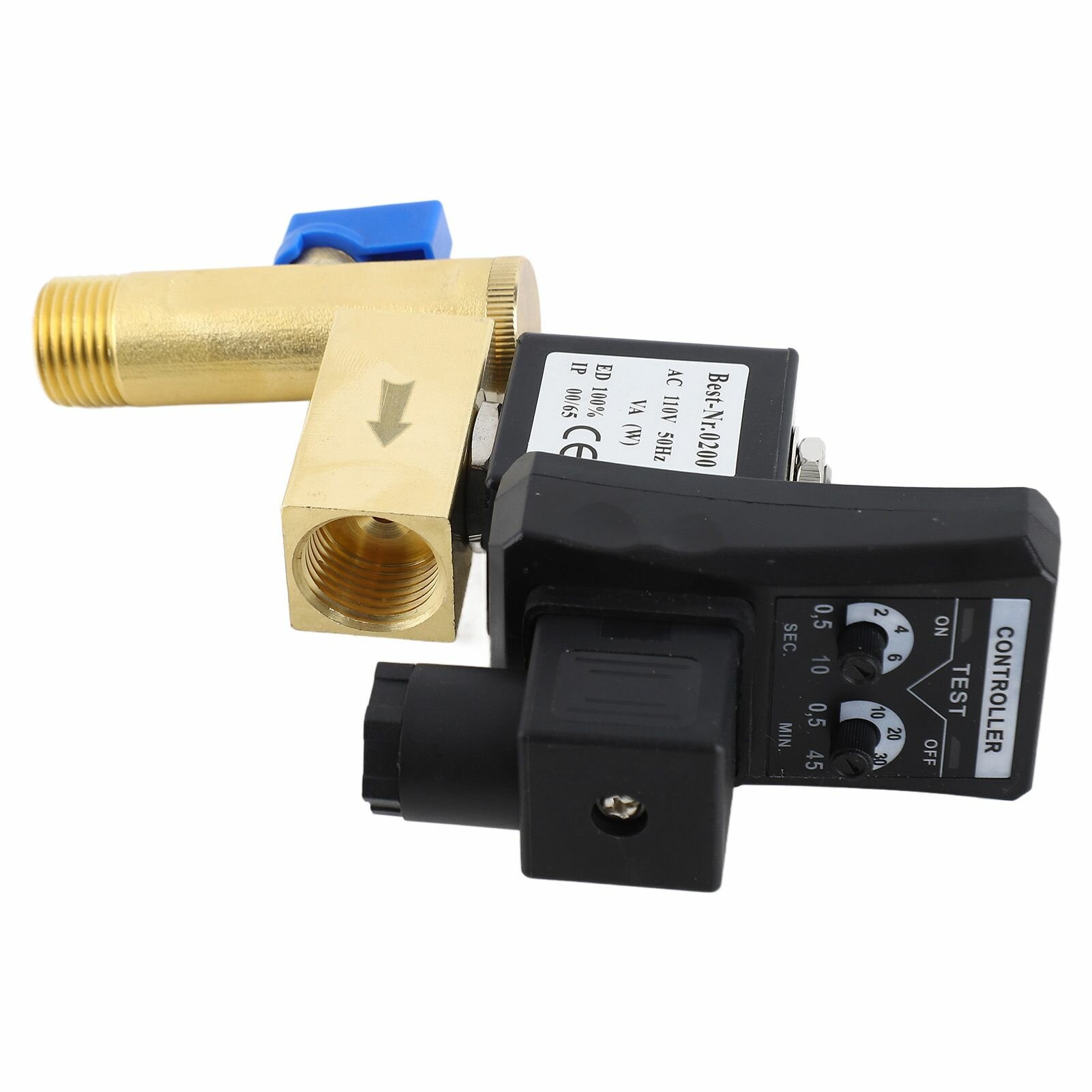 G1/2 DN15 Автоматический электронный клапан с таймером для слива конденсата воздушного компрессора (AC110V)
