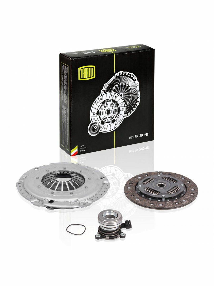 Сцепление в сборе для а/м Chevrolet Aveo T300 (11-) 1.6i (с гидр. муфт) (FR 0512), TRIALLI FR0512