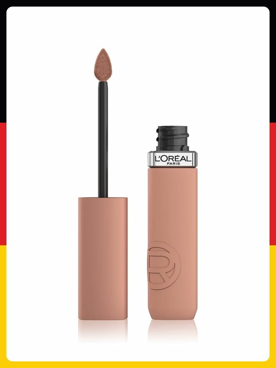 Жидкая губная помада L'Oreal Paris Infaillible Matte Resistance 16H, 5 мл №. 105 - Завтрак в постель