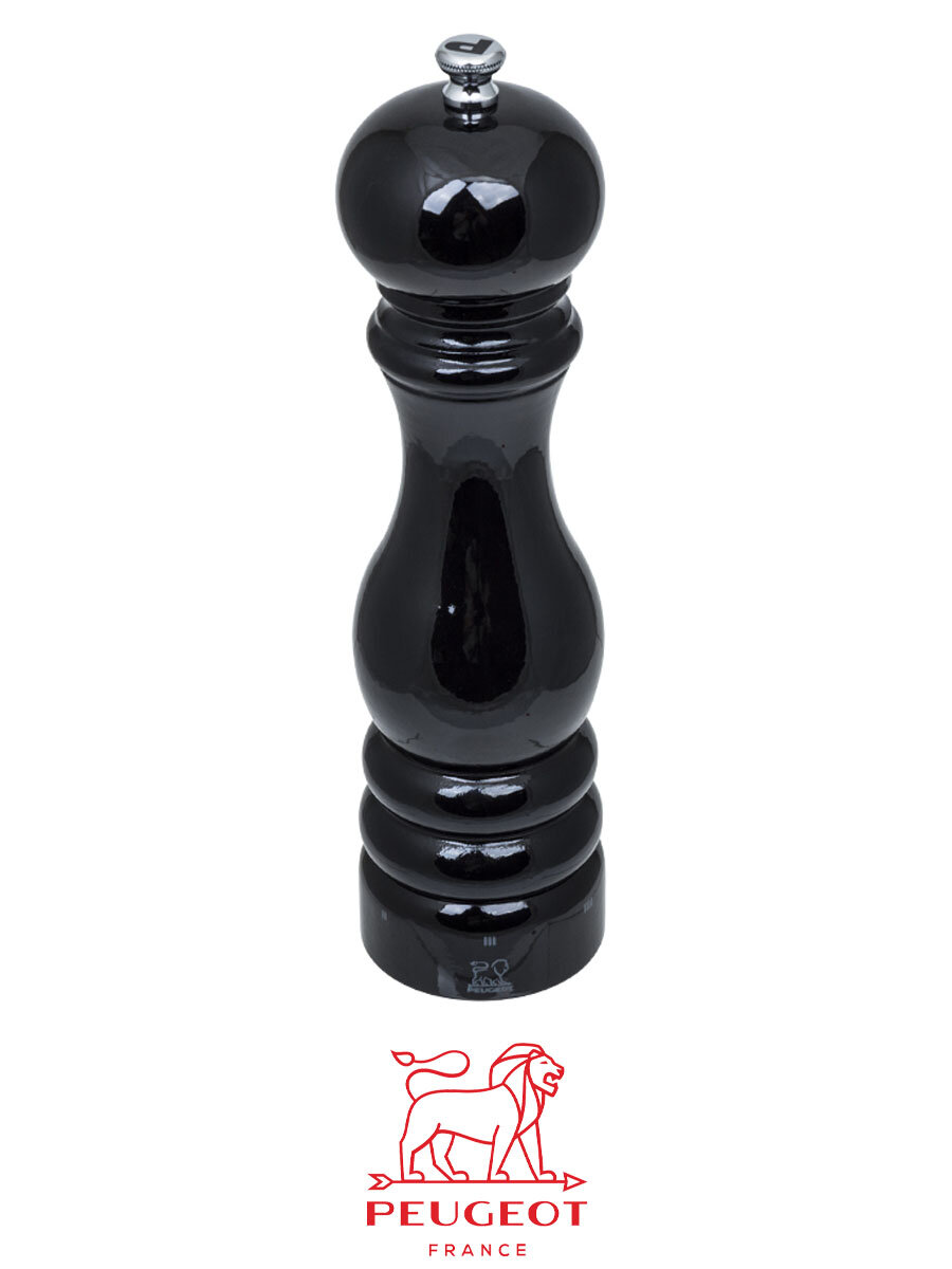 Мельница для перца Peugeot Paris с механизмом u'Select, черный, 22 см