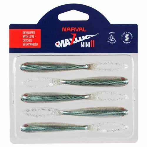 Силиконовая приманка Narval Maxlug Mini 11см. #012 5шт.