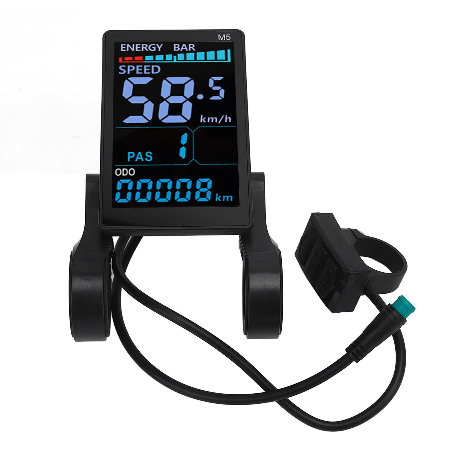 Цветной ЖК-дисплей для электровелосипеда, панель управления водонепроницаемостью для горного скутера.