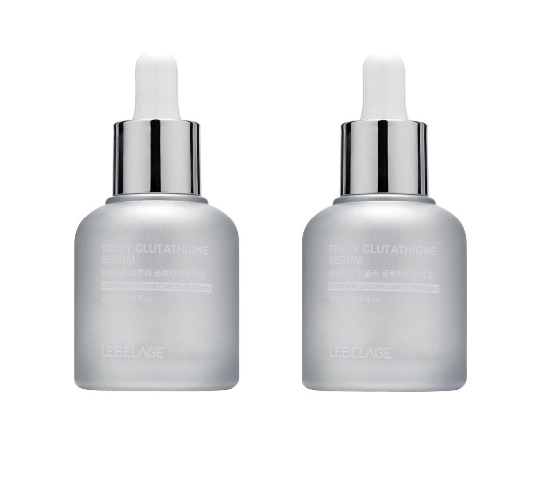 Сыворотка Lebelage для лица TRULY GLUTATHIONE SERUM, с глутатионом ,35мл, 2 шт