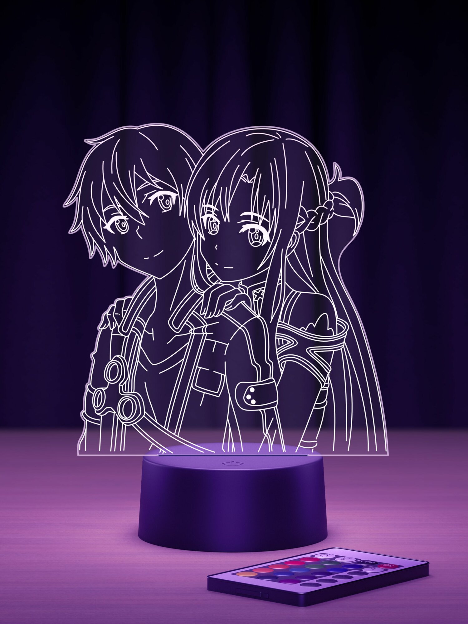 Ночник Аниме Мастера Меча Онлайн - Anime Sword Art Online SAO