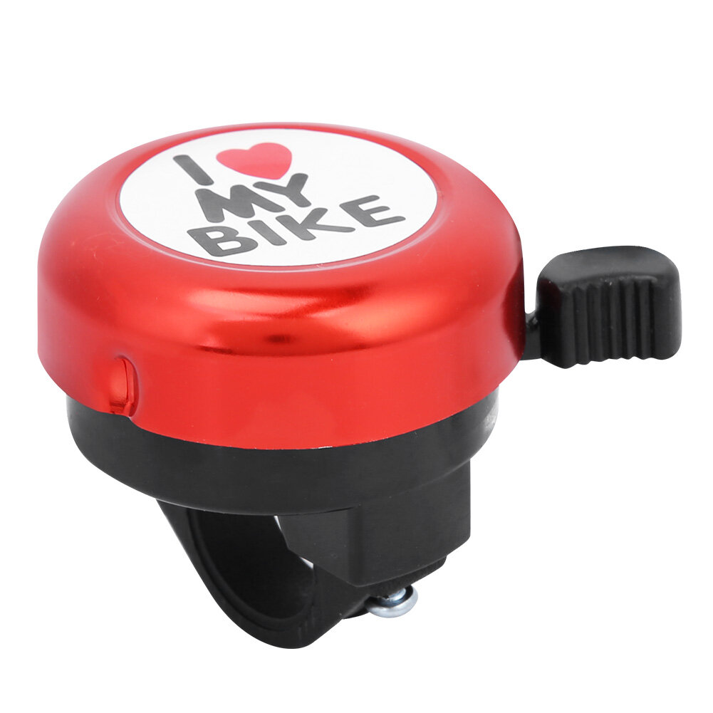 Quality Ultralight Mountain Bicycle Bike Bell Accessory Clear Sound (red)