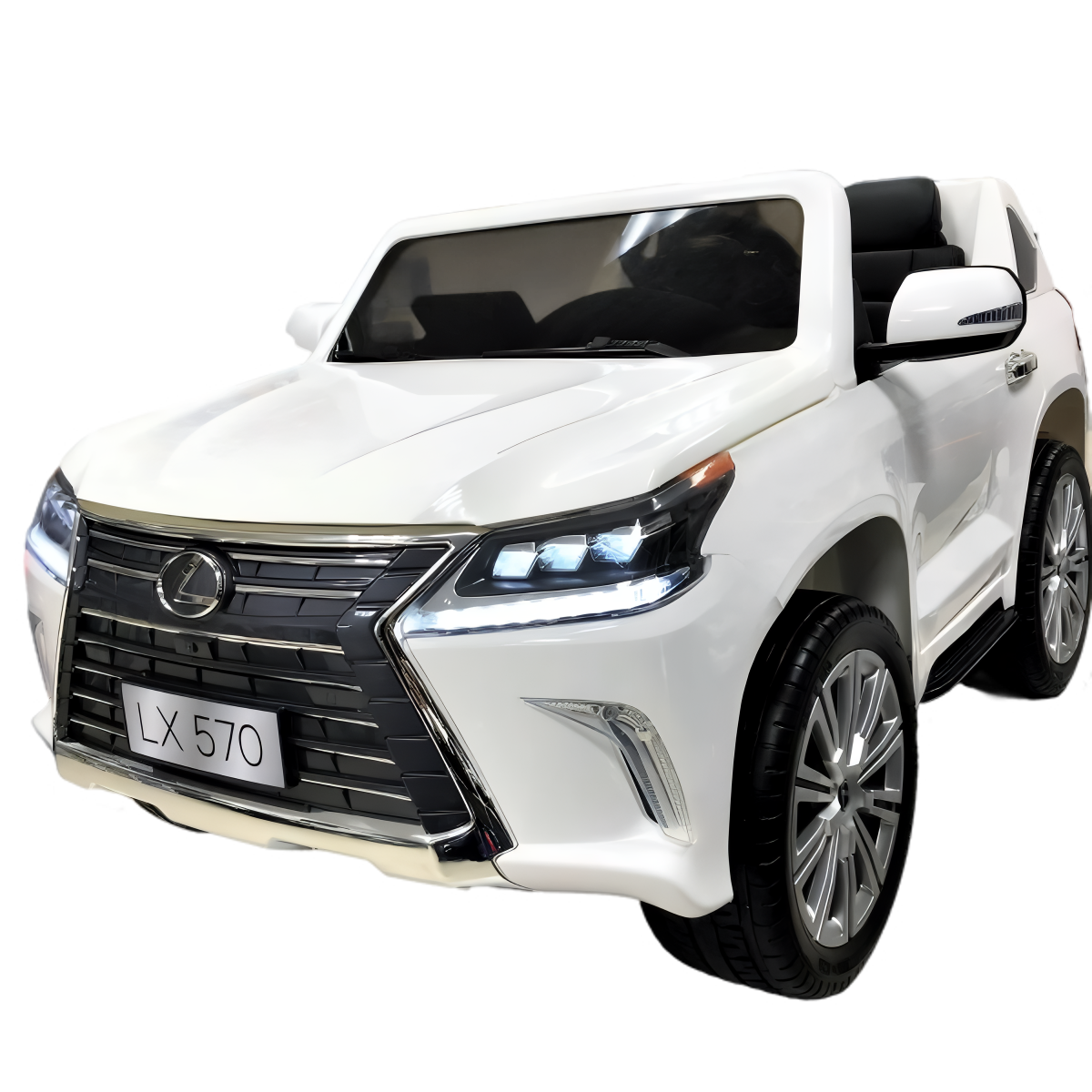 Электромобиль Lexus LX 570, 2 места, 4WD, кожаный, 12В/10 Ач, дальность управления 70м