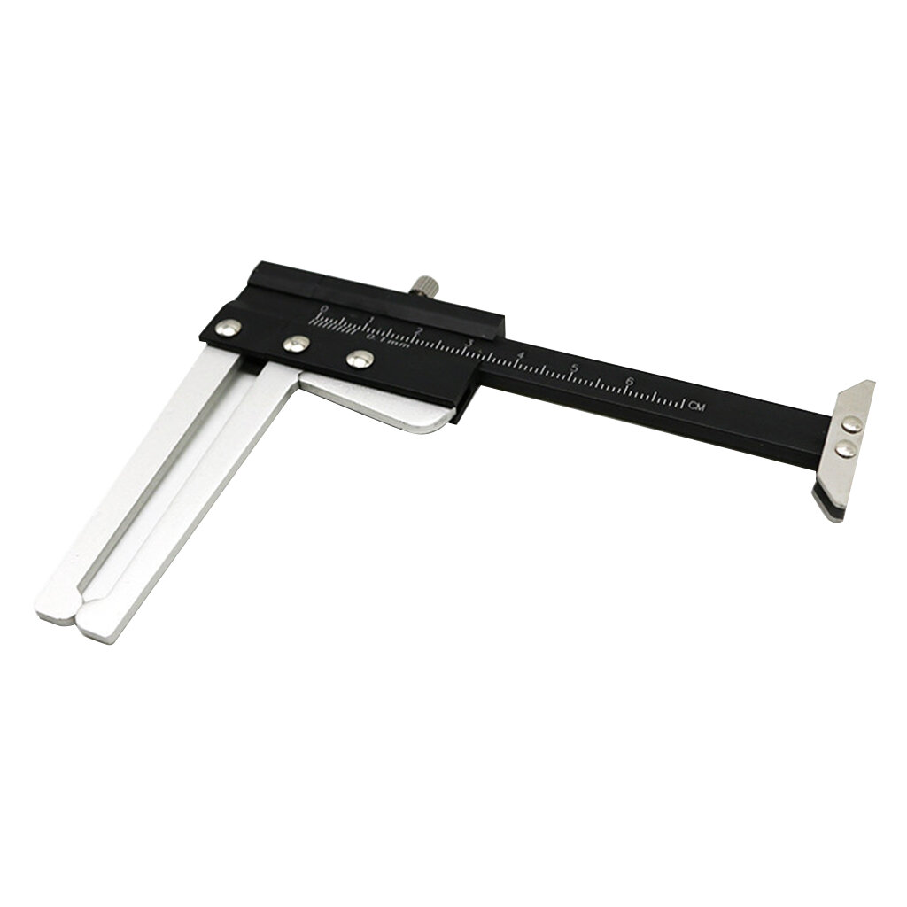 Штангенциркуль для измерения толщины тормозного диска Нониусная Линейка Датчик глубины протектора шины