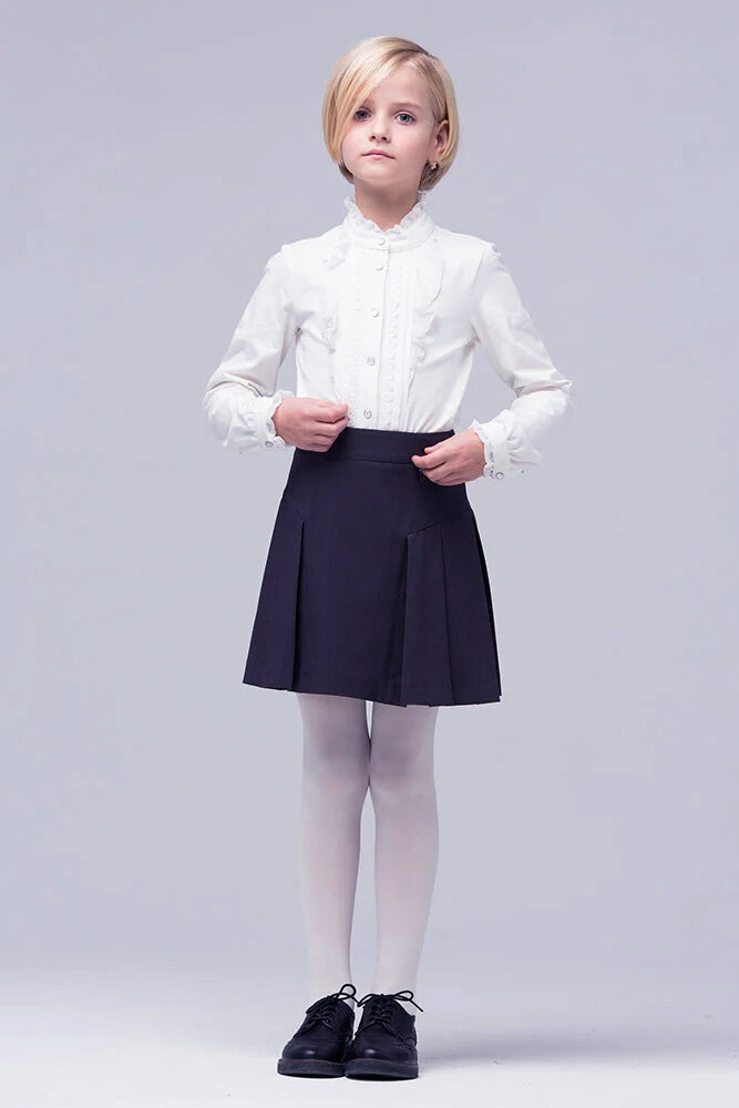 Школьная юбка в складку