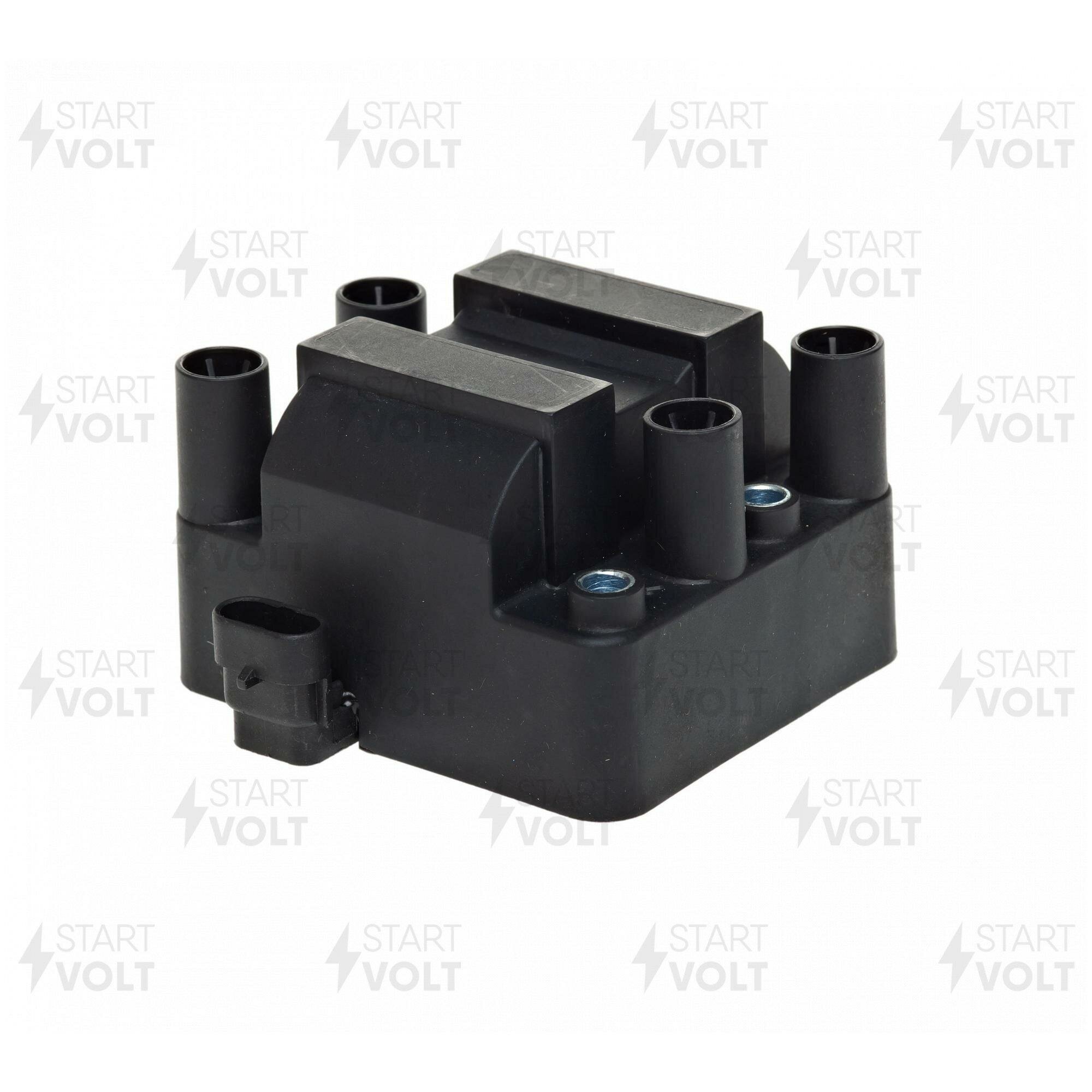 Startvolt катушка зажигания для а/м лада 2110/2111/2112 (00-) 1.6i 8v (с коммутатором) (sc 0112) sc0112