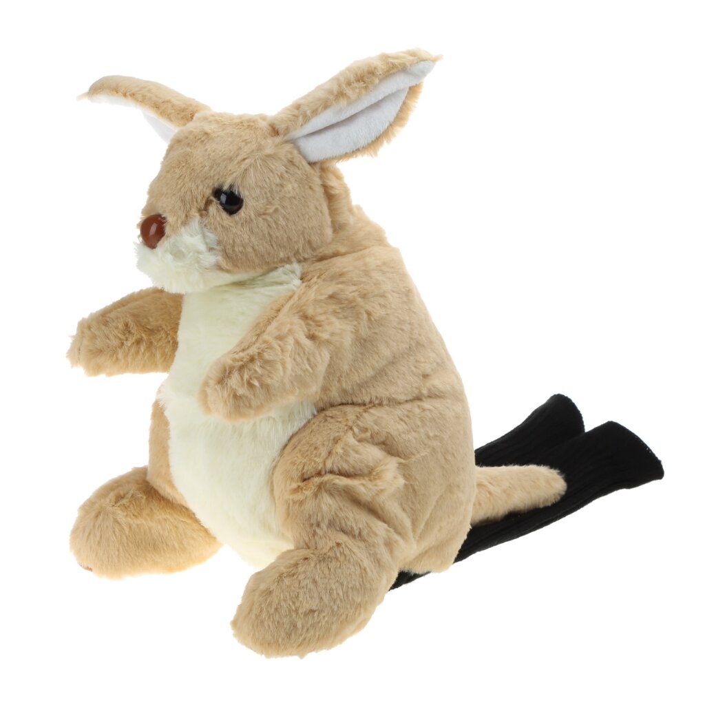 Прочная Полиэфирная Клюшка Для Гольфа Cute Kangaroo Shaped Headcover Драйвер Клюшки для Гольфа для Головных Уборов Защитный Чехол для Golf Cl