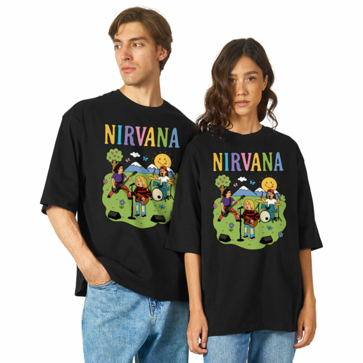 Футболка спортивная Оверсайз