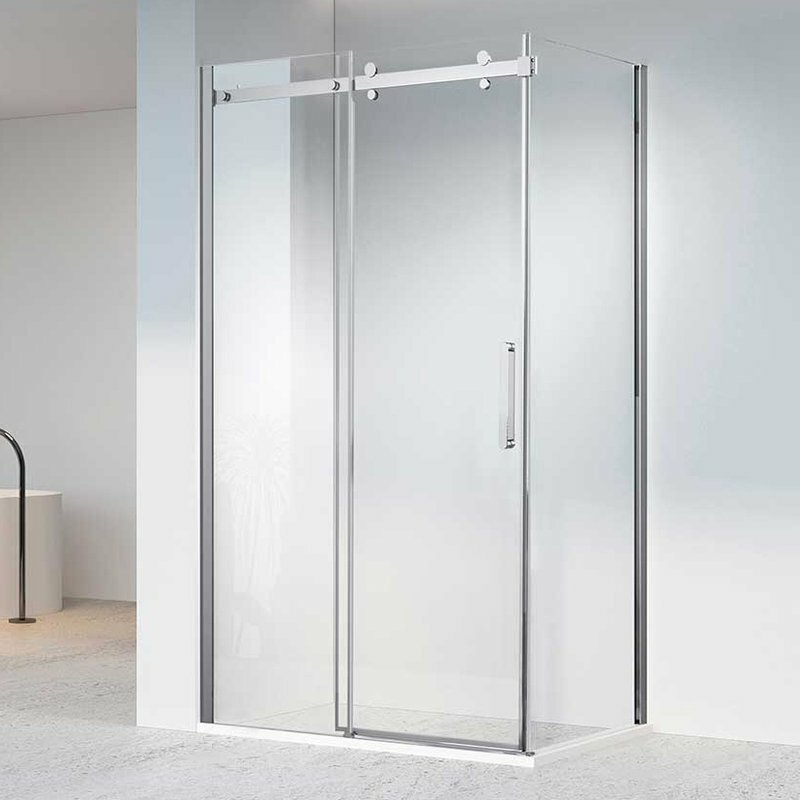 Душевой уголок Vincea Como-N VSR-4CN9016CL 160х90, профиль хром, стекло прозрачное