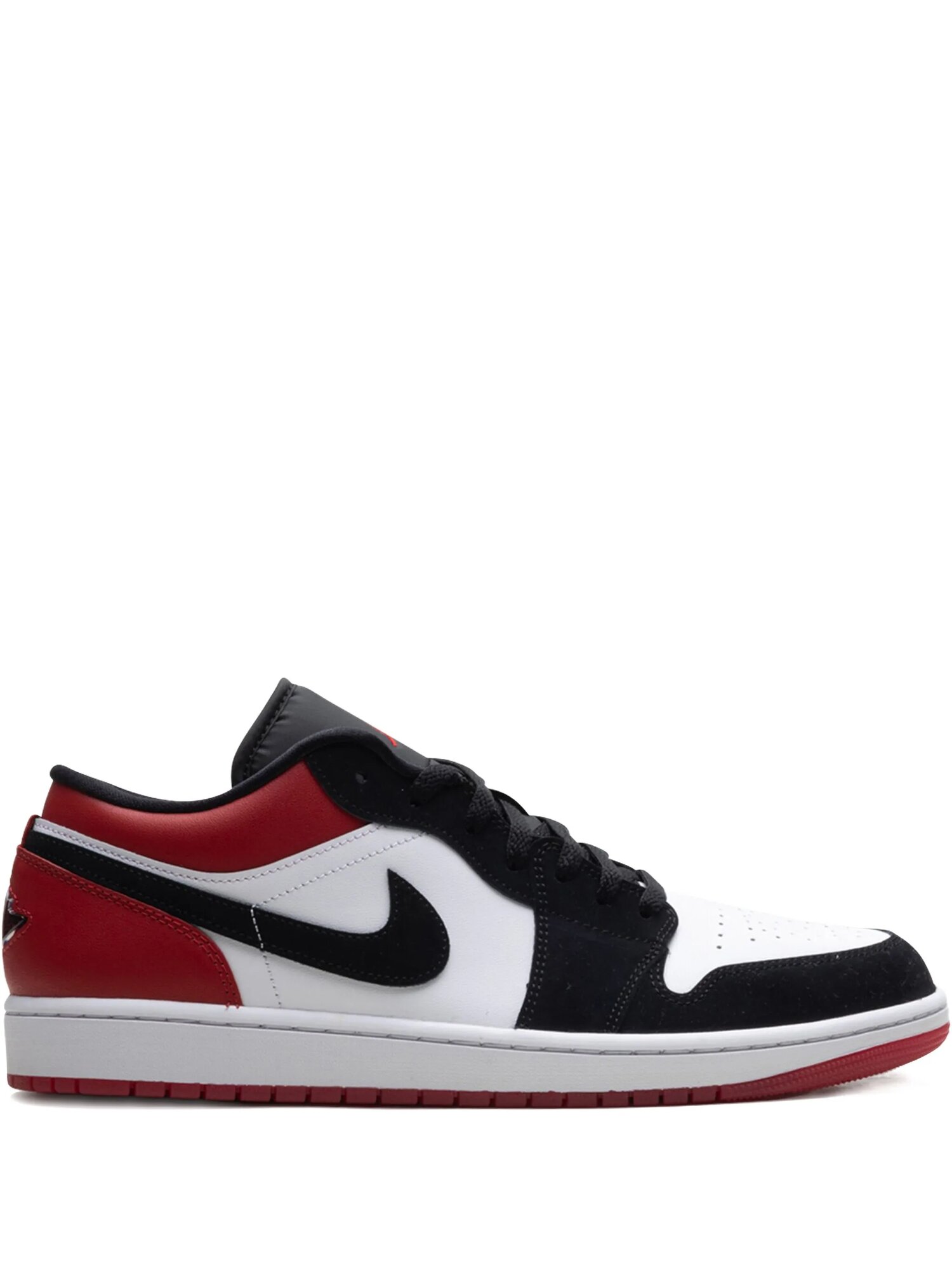 Кроссовки Jordan 1 Low White/Varsity Red/Black