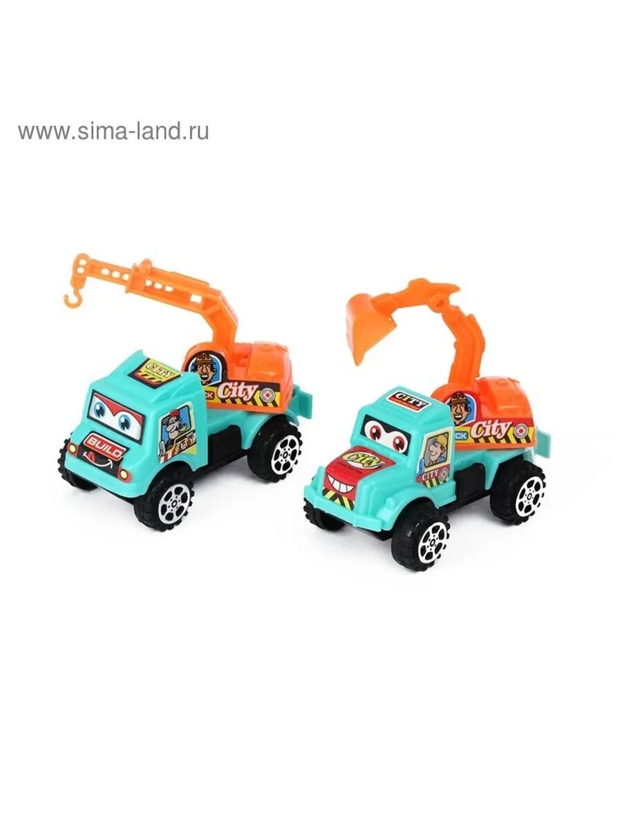 Игровой набор инерционной спецтехники