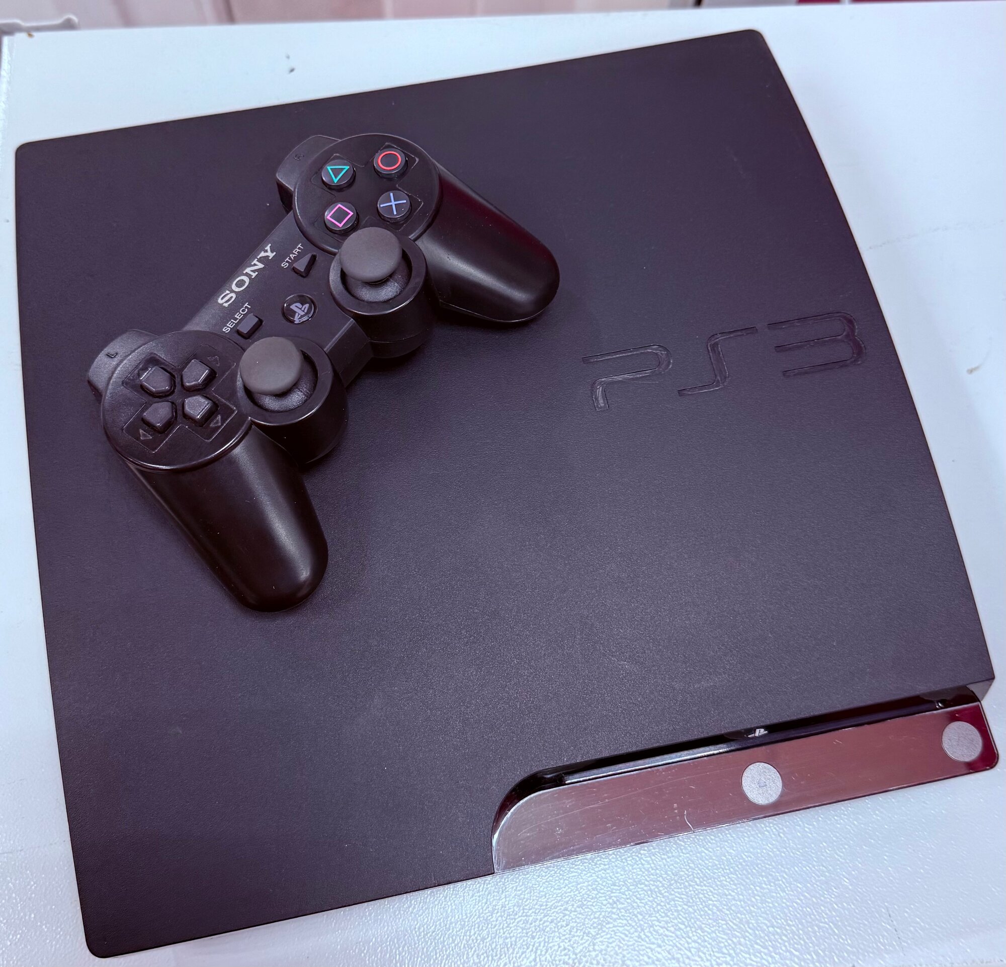 Игровая приставка Sony PlayStation 3 Slim 320ГБ HDD, без игр, черный