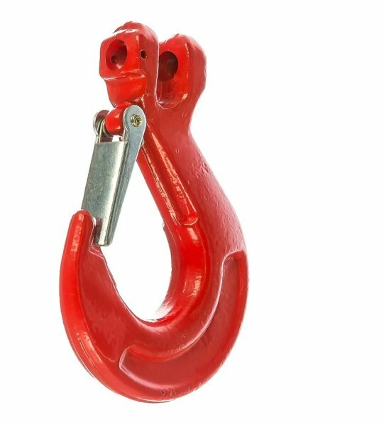 Крюк с вилочным креплением и защелкой TOR г/п 5,3 тн (Q)