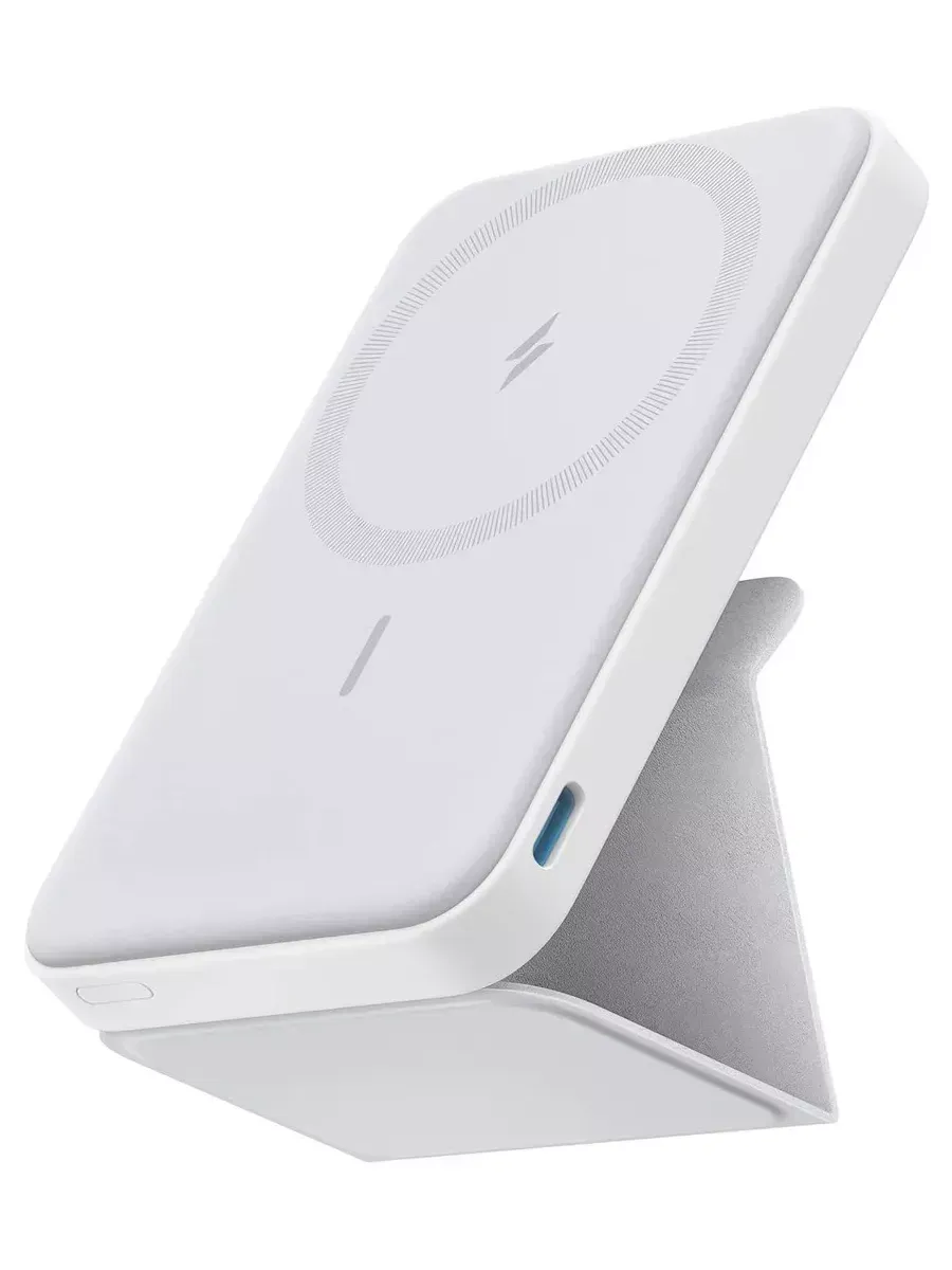 Внешний аккумулятор Anker PowerCore Mag-Go 5000 A1611, USB Type C, white