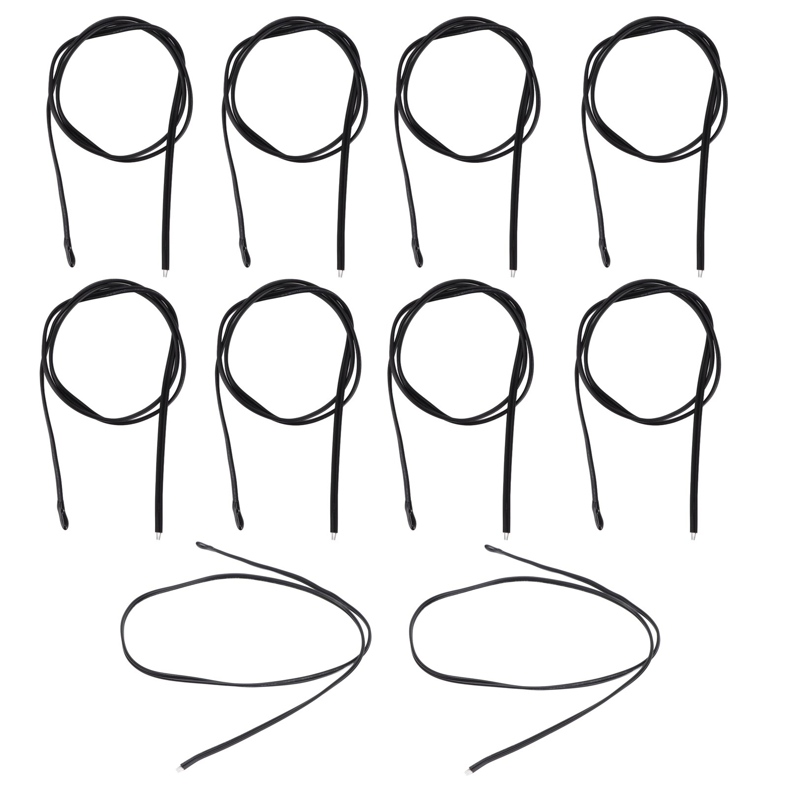 10 шт. NTC датчик температуры ПВХ эпоксидная смола температурный терморезистор для автомобилей 500 мм 50 К B3950