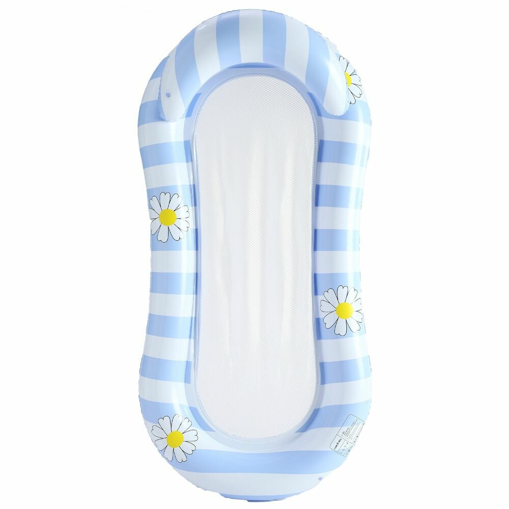 Кольцо для плавания Надувное кресло отдыха на воде Плавающая кровать