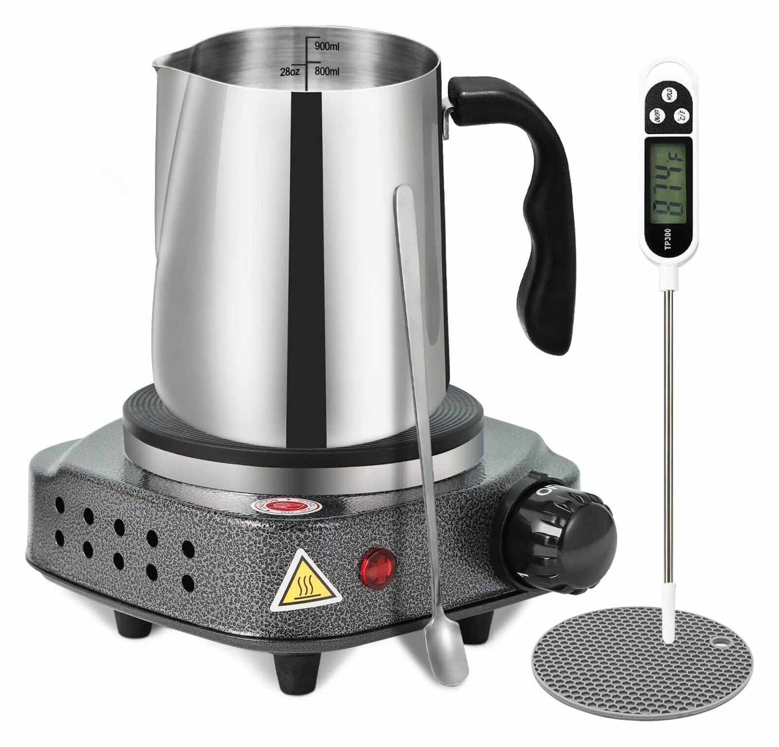 Нагревательная Пластина Для Расплавления Воска С Заливным Горшком