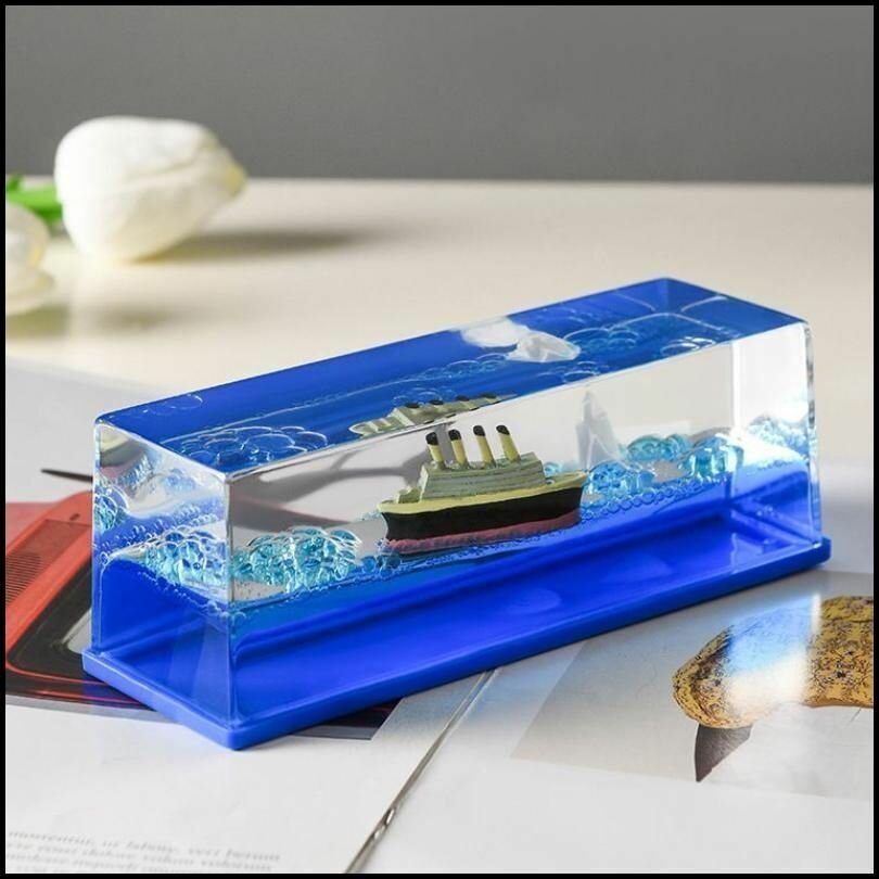 Коллекционная модель корабля Титаник drift bottle украшение рабочего стола