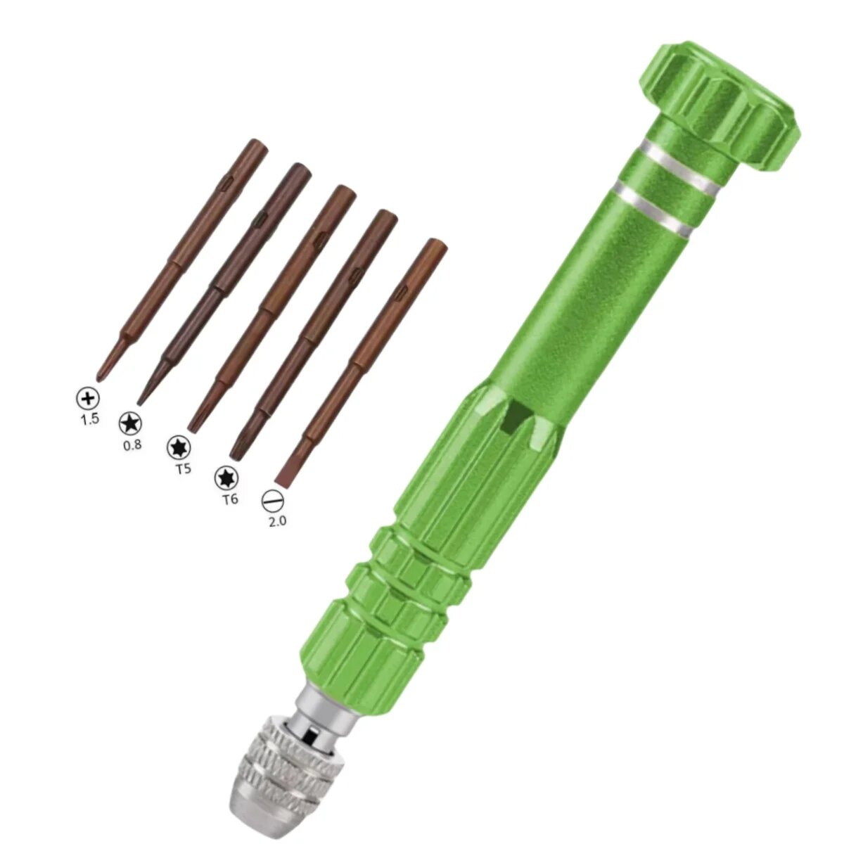 Прецизионная отвертка 5 в 1, очки для обслуживания часов, ремонт телефона, набор инструментов для открытия