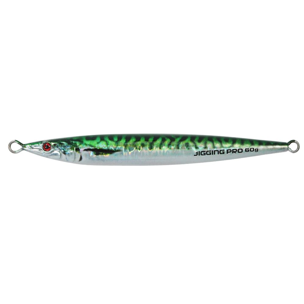 Металлическая приманка JIGGING PRO для медленного джиггинга 60г 80г 100г 100g, 3D Green